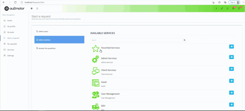 Create an Azure VM – Azure Self Service with au2mator - au2mator - Self Service Portal